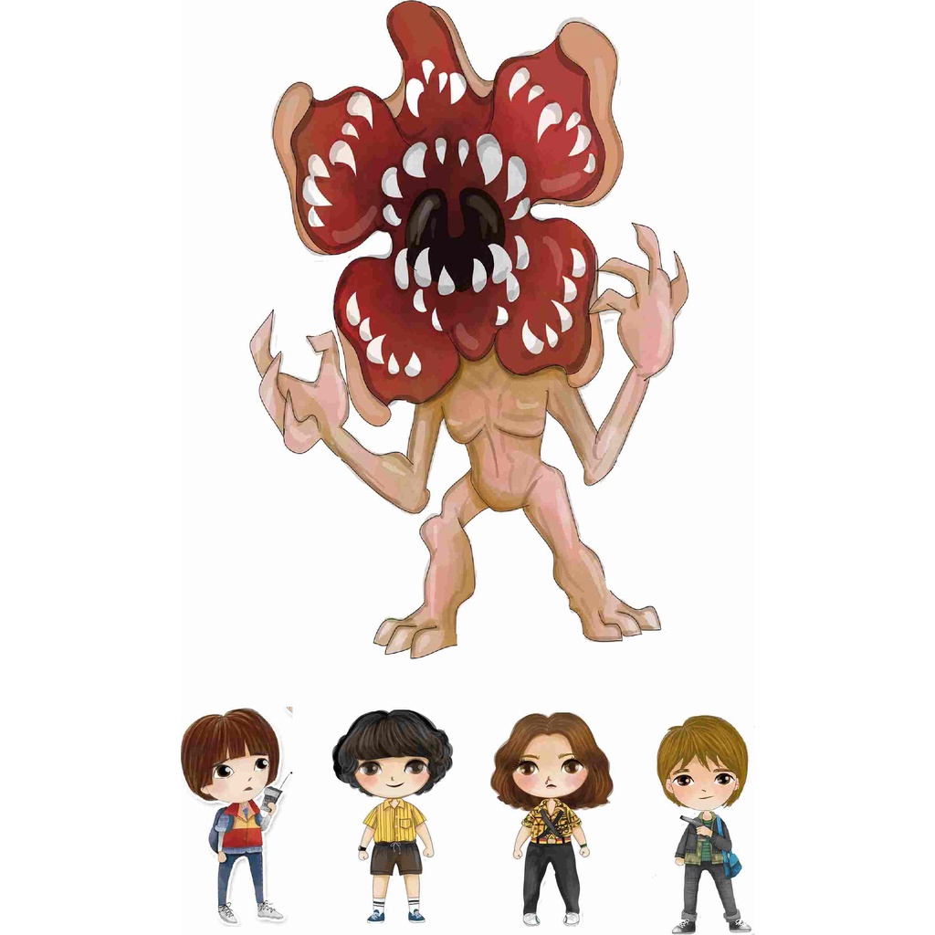 Kit display mdf stranger things | Shopee Brasil