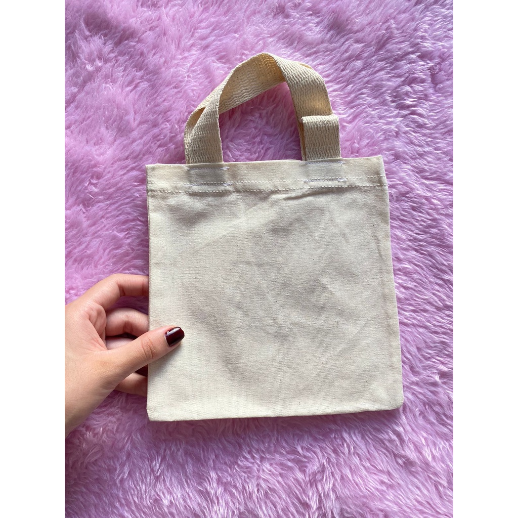 kit 5 Ecobags Pequenas - 100% Algodão | Shopee Brasil