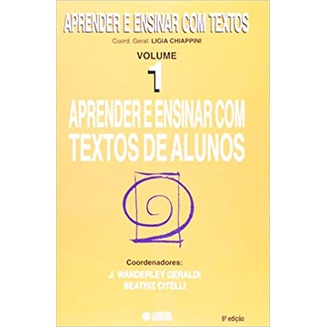 Aprender e Ensinar com Textos de Alunos - Volume 1 | Shopee Brasil