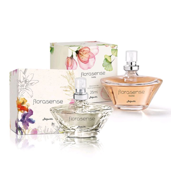 Kit 2 Mini Colônias Femininas Florasense Original e Florasense Belle Jequiti 25ml Cada. | Shopee ...