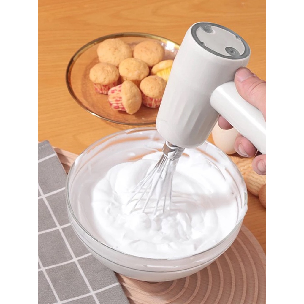 Mixer Misturador Portátil Recarregável 3 Velocidades Triturador ...