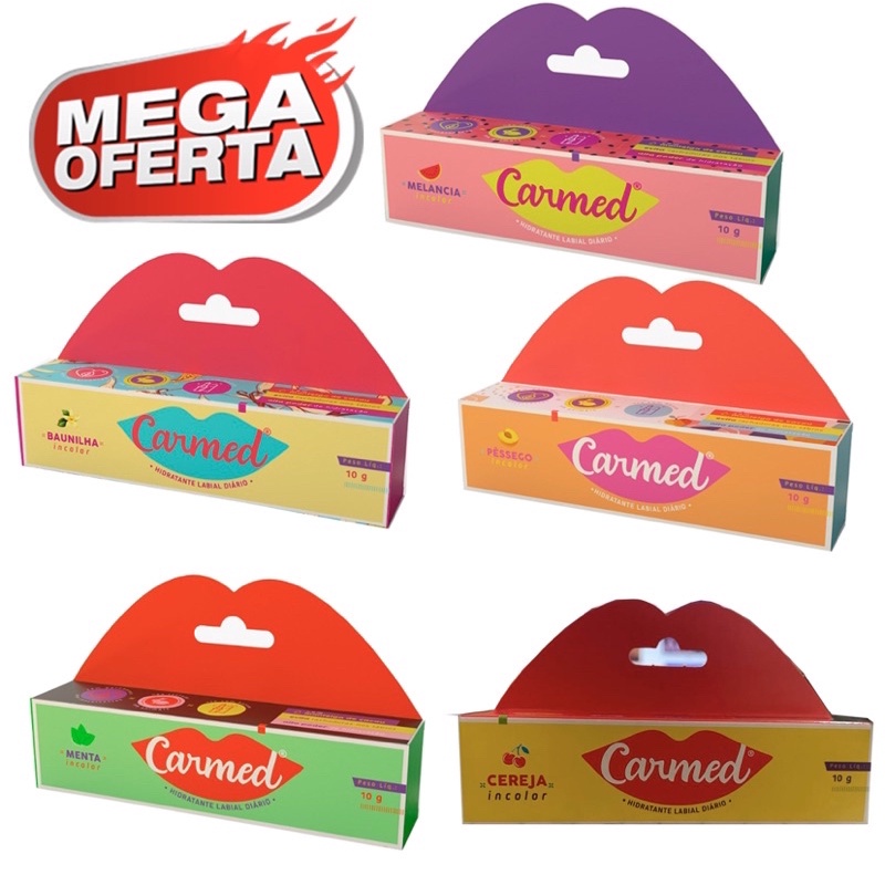 Hidratante Labial Carmed Pomada - Todos os sabores 10g | Shopee Brasil Hidratante Labial Carmed Pomada - Todos os sabores 10g | Shopee Brasil