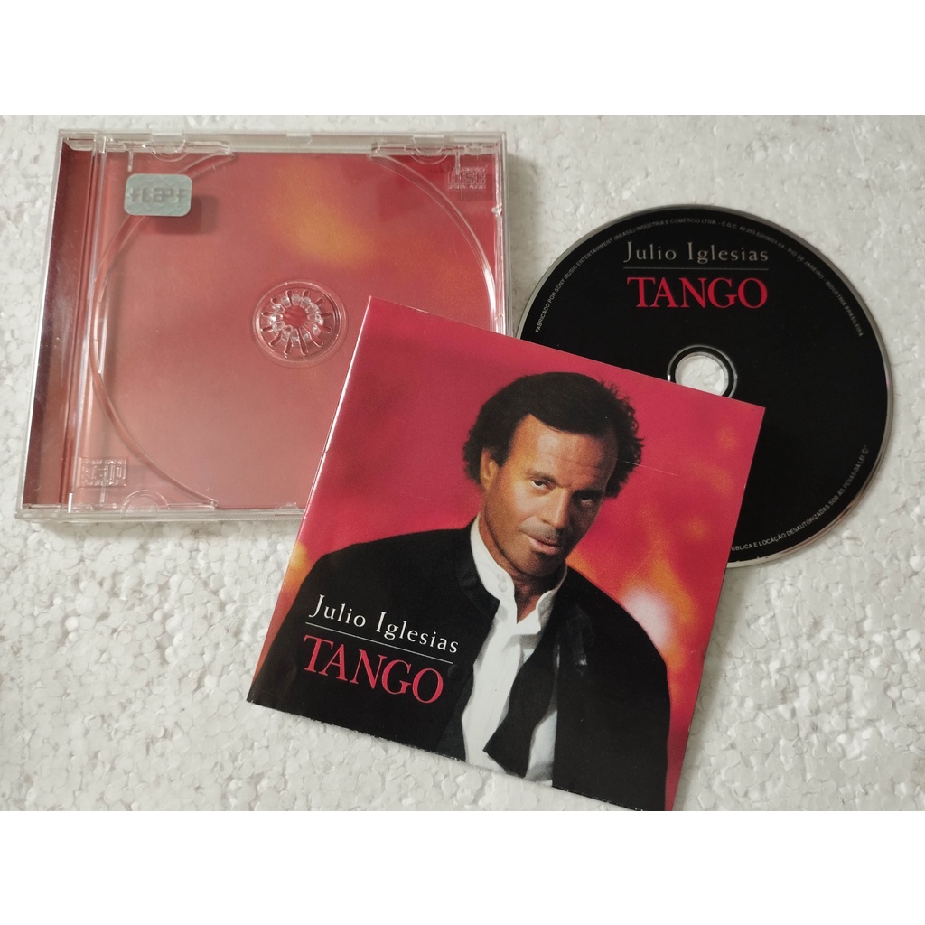 Cd - julio Iglesias - Tango | Shopee Brasil