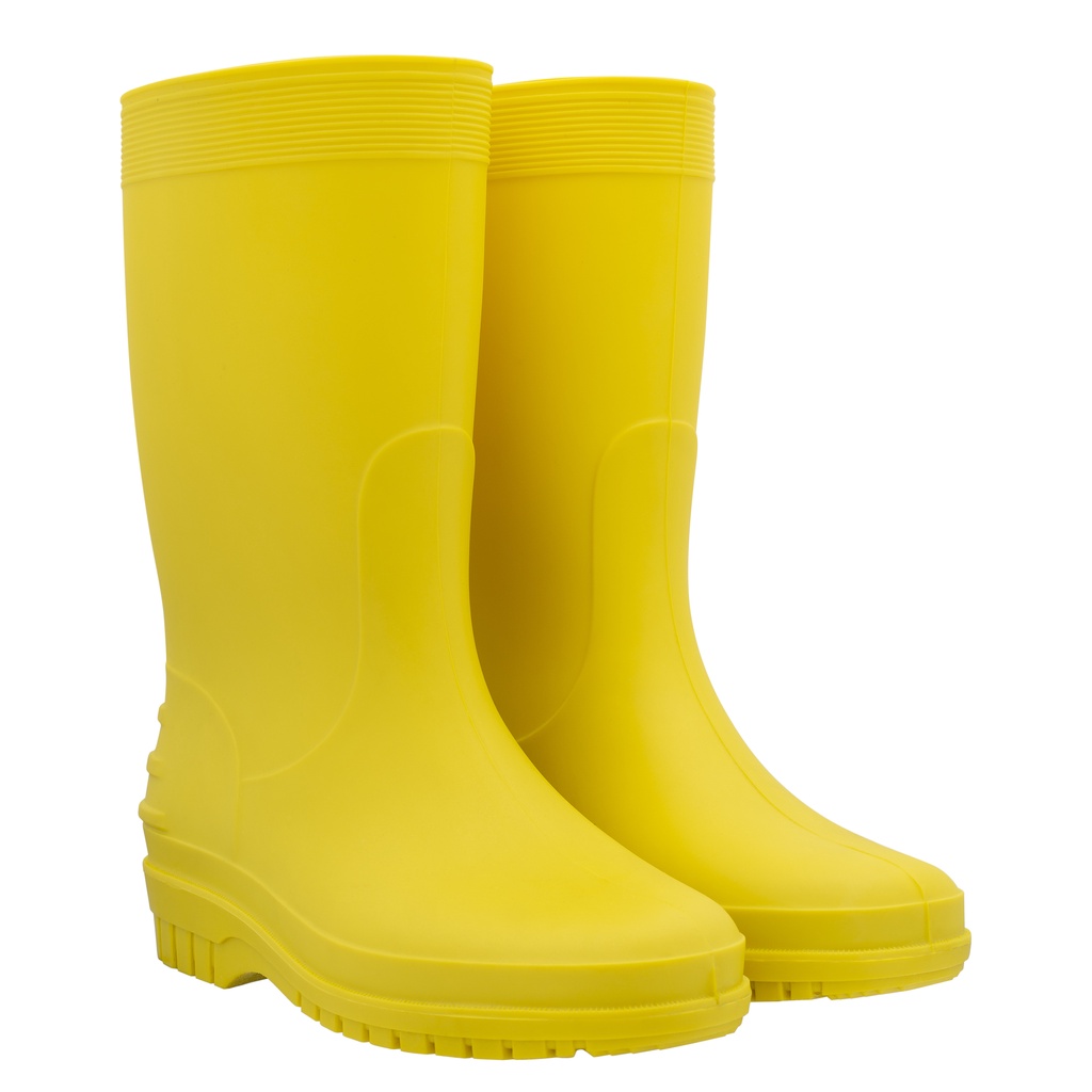 Bota Galocha Juvenil Teen Leve Color Amarela Impermeavel Calfor ...