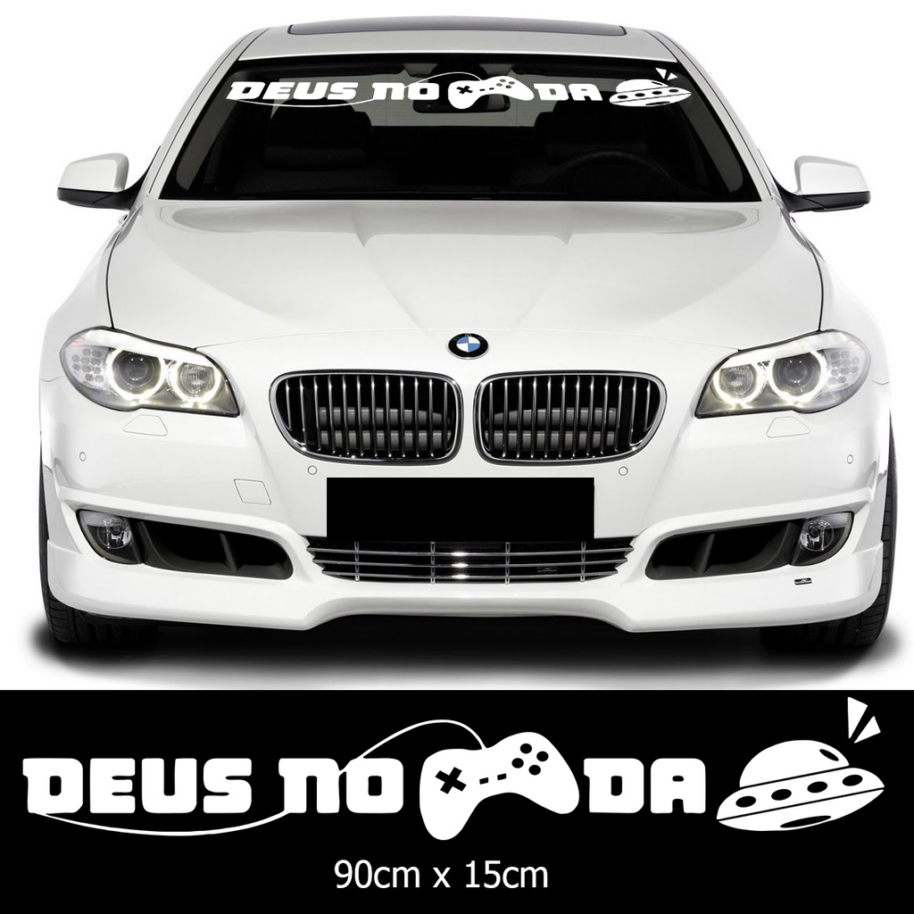 Adesivo Para Brisa Frase Som Automotivo Carro Rebaixado | Shopee Brasil