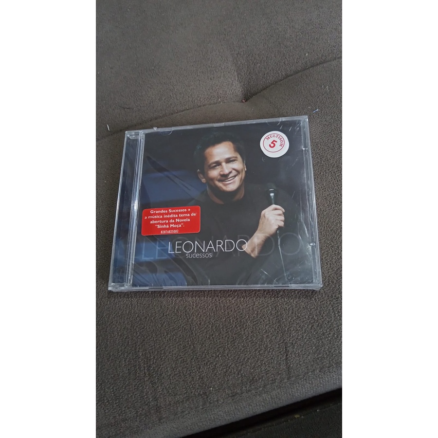Leonardo sucessos ( novo lacrado ) | Shopee Brasil