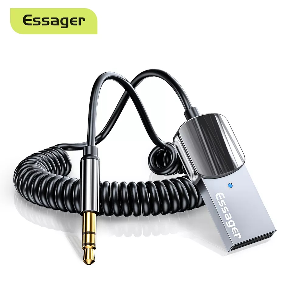 Adaptador Bluetooth 5.0 Para Carro Usb P2 Essager Original | Shopee Brasil
