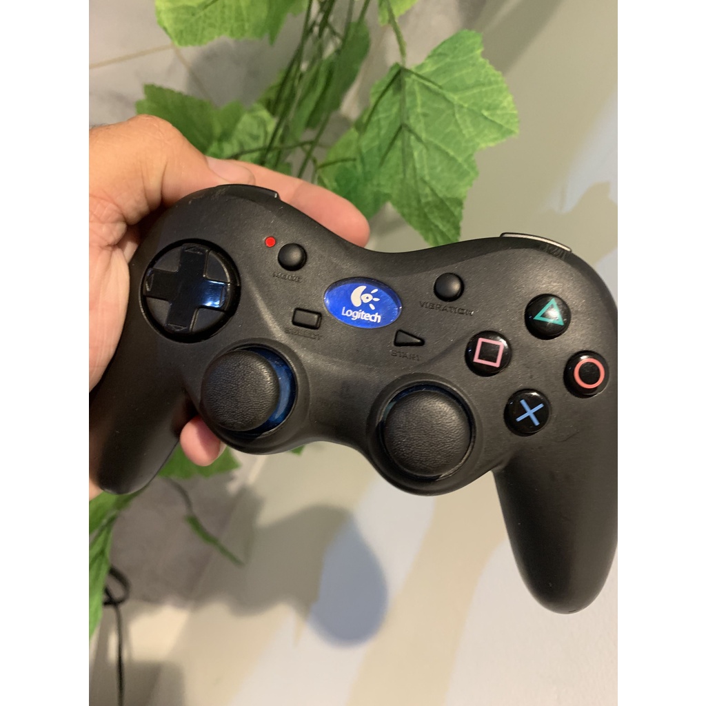 Controle Logitech Cordless Action playstation2 (SEM RECEPTOR) | Shopee ...