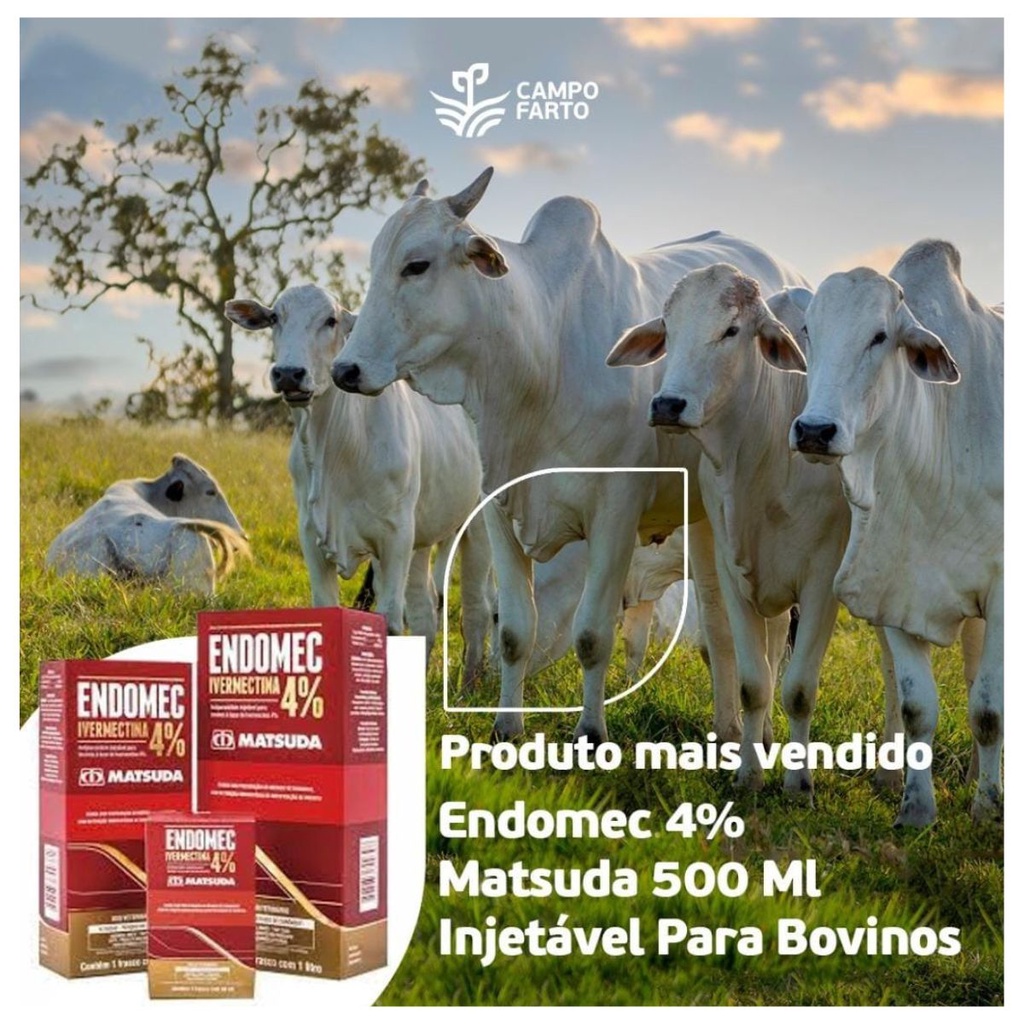 Endomec 4% Matsuda 1 LITRO | Shopee Brasil