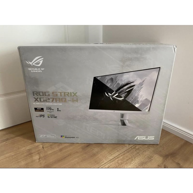 Asus Rog Strix XG27AQ-W G Sync Gaming Monitor | Shopee Brasil