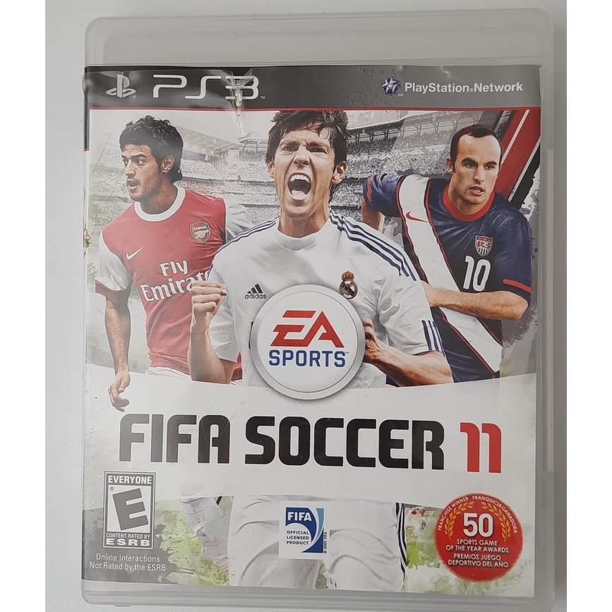 Fifa 11 PS3 Jogo Original Em Mídia Física Futebol | Shopee Brasil