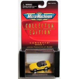 Micro Machines - Corvette 1986 Series 1 Removable Convertible Top ...