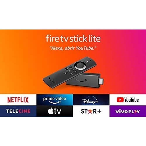 Amazon Fire TV Stick Lite com Alexa Full HD 1080p 8gb Original Novo 1gb ...