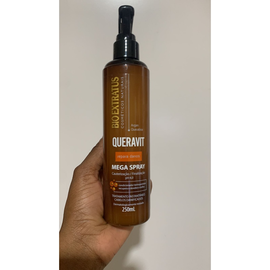 MEGA SPRAY CAUTERIZAÇÃO / FINALIZAÇÃO QUERAVIT 250ML | Shopee Brasil