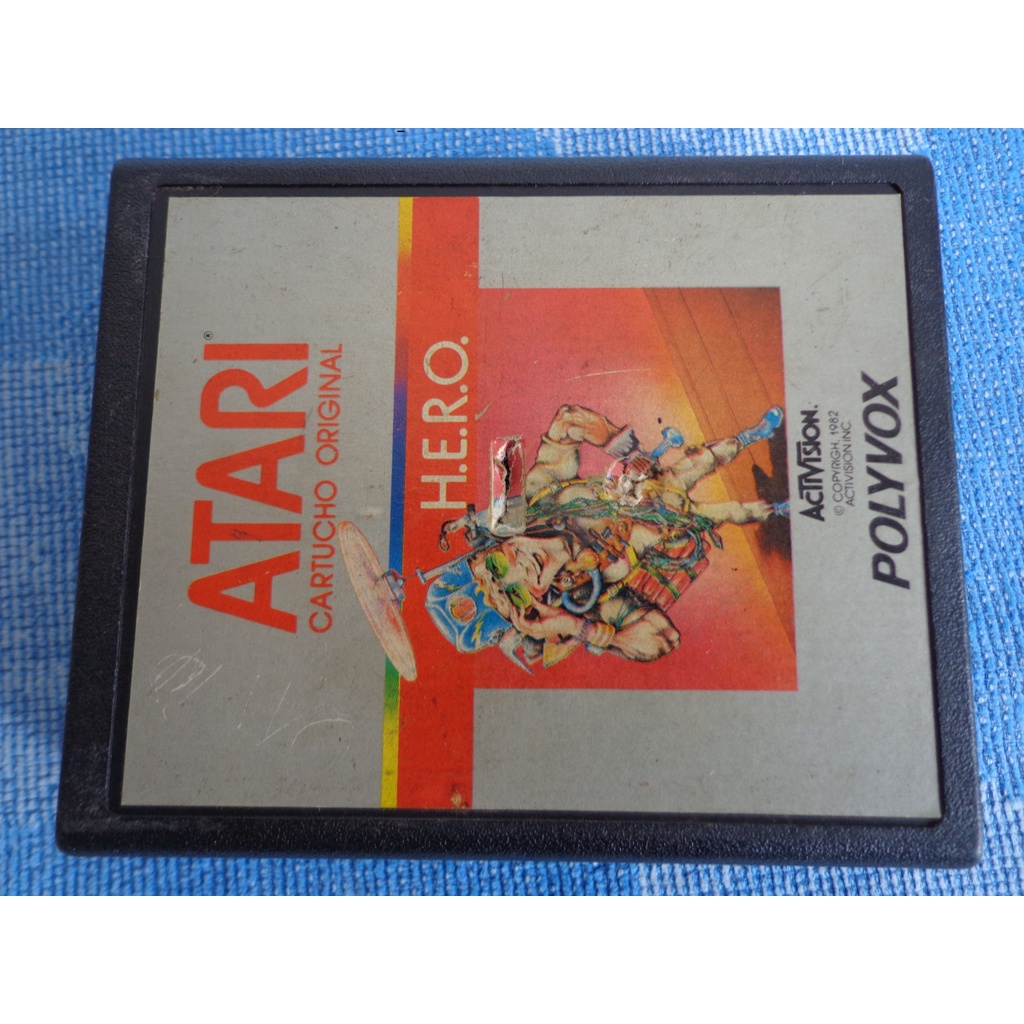 cartucho polyvox para atari 2600 jogo H.E.R.O. hero | Shopee Brasil