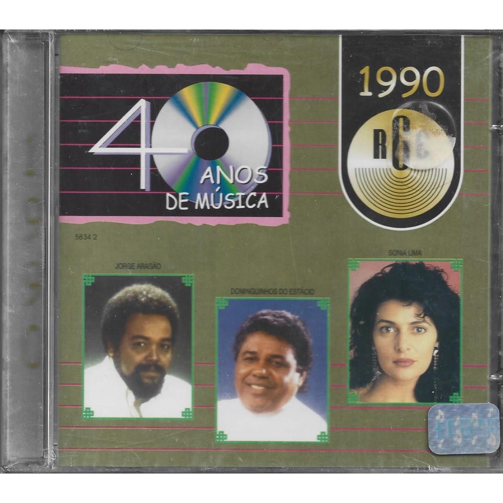 Cd 40 Anos de Música 1990 - LACRADO | Shopee Brasil