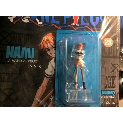 Boneco Miniatura Action Figure one piece COM DEFEITO ed 28 Nami A ...