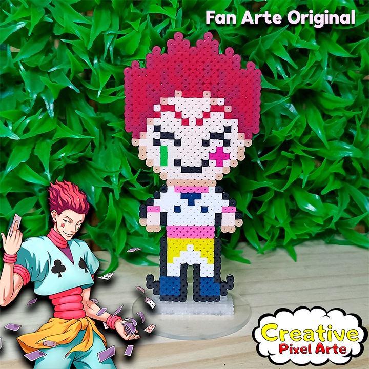 Hisoka Hunter X Hunter Pixel Arte - Totem Decorativo | Shopee Brasil