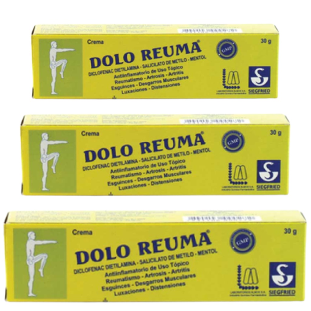 3 Pomada Original Dolo Reuma 30g - Reumatismo E Dor Muscular | Shopee ...
