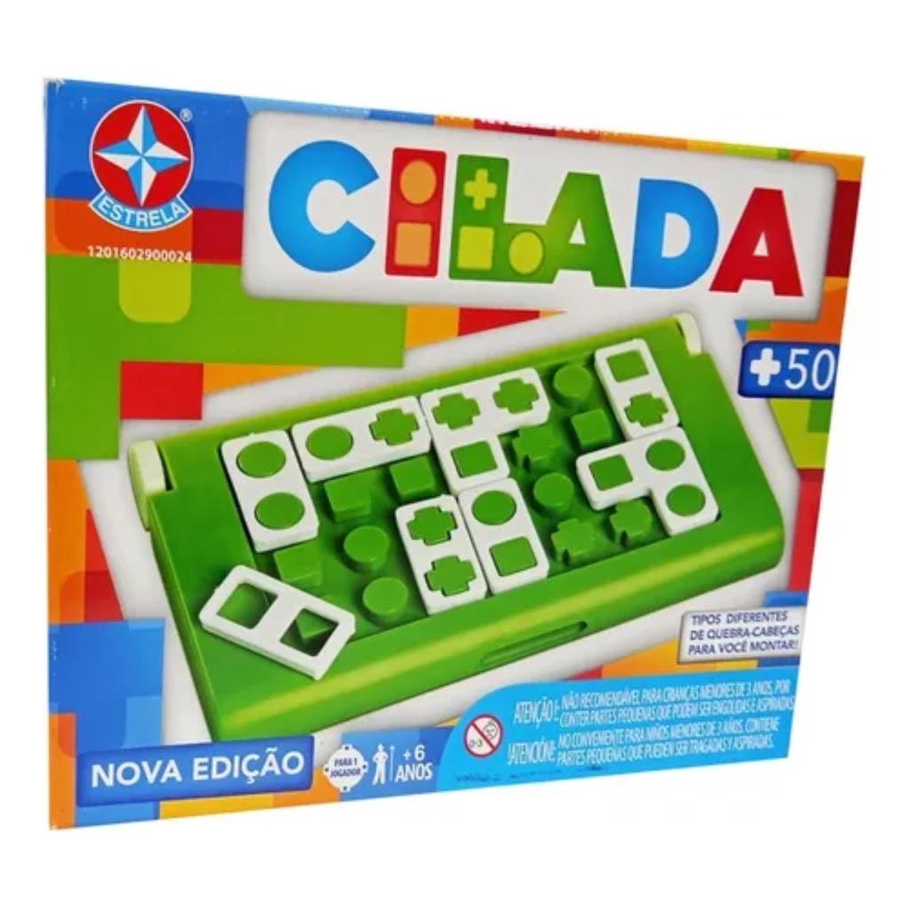 Jogo Cilada Estrela Nova Edição - Educativo Original | Shopee Brasil
