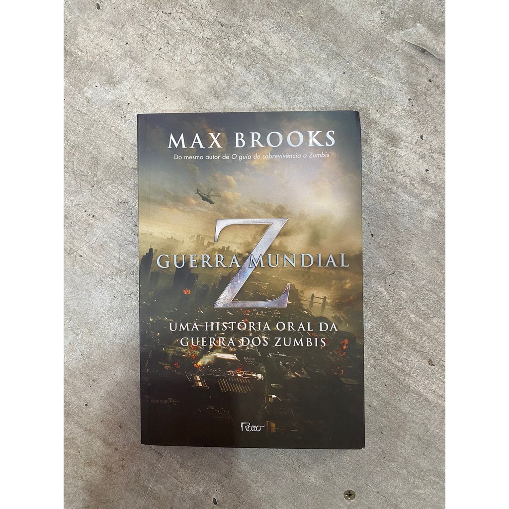 Guerra Mundial Z - Max Brooks | Shopee Brasil