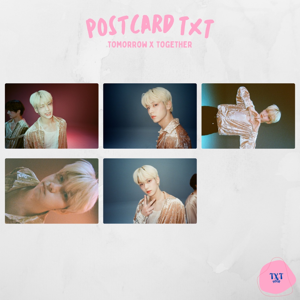 POSTCARD TXT (TOMORROW X TOGETHER) BE ORIGINAL X TXT - SOOBIN | kpop ...