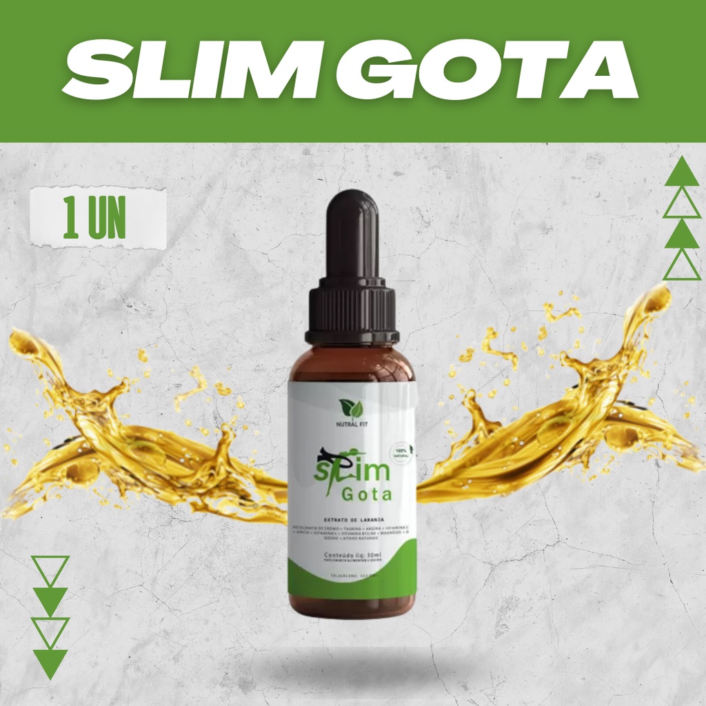 Mega Oferta 1 Slim Gota Original 30ML | Shopee Brasil