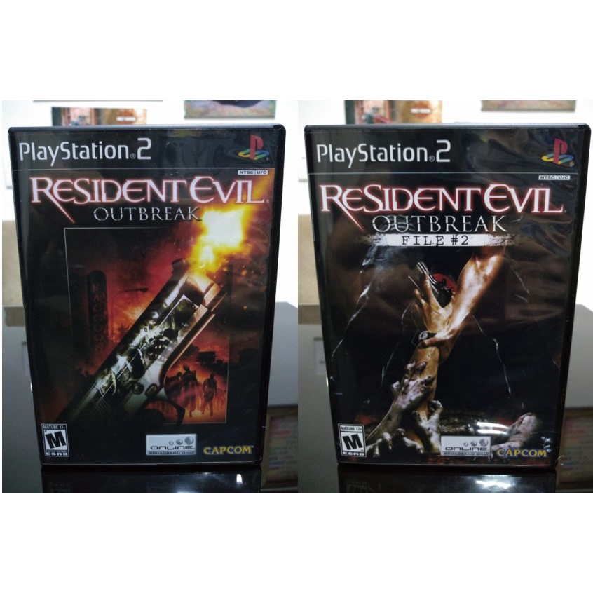 Resident Evil Outbreak 1, 2 patch - PS2 - Desconto no Preço