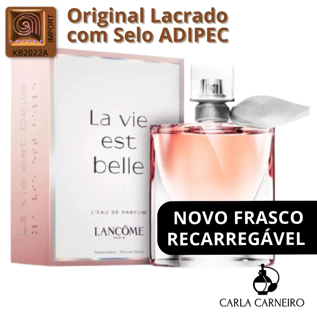 La Vie Est Belle 100ml / 75ml / 50ml / 30ml Original Lacrado com Selo ...