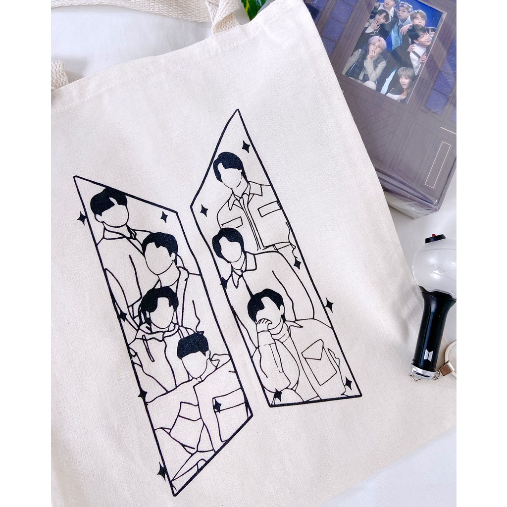 Ecobag BTS | Shopee Brasil