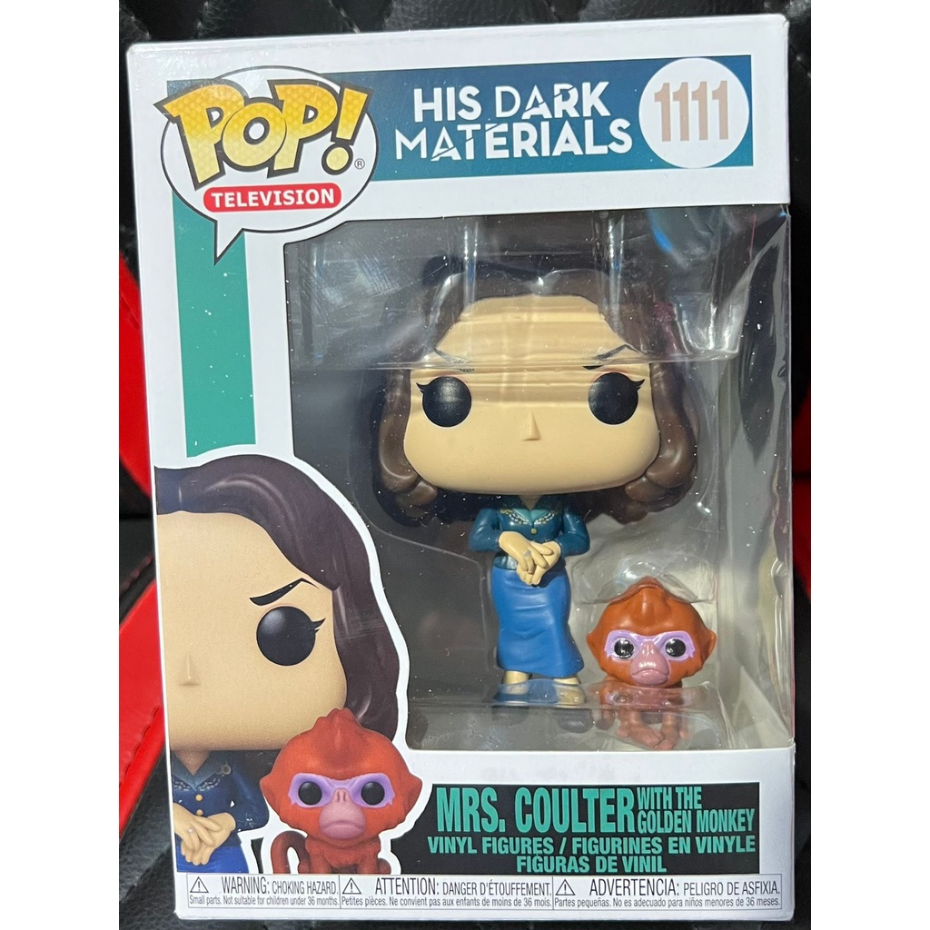 Funko Pop 1111 - Mrs. Coulter with The Golden Monkey | Shopee Brasil