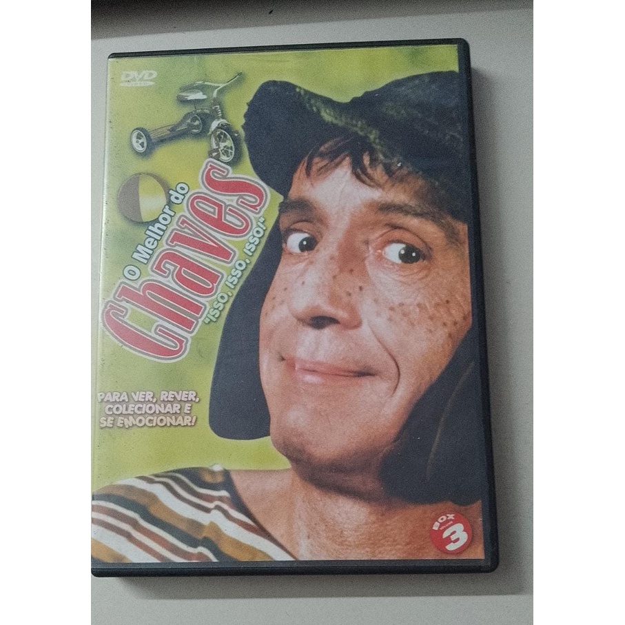 DVD: O Melhor Do Chaves | Shopee Brasil