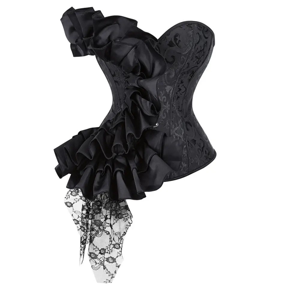 Corset Corselet Espartilho Floral Luxo Festa Show Elegante Moderno ...