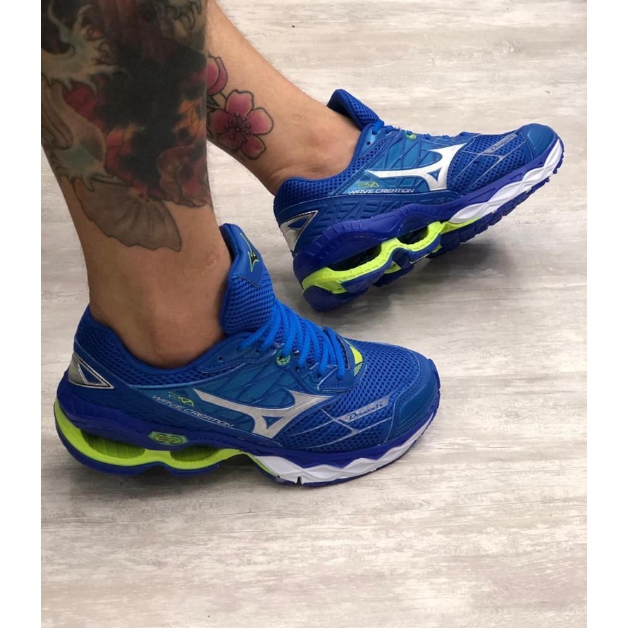 Tênis Miz Feminino e Masculino Wave Creation 20 Amortecimento e ...