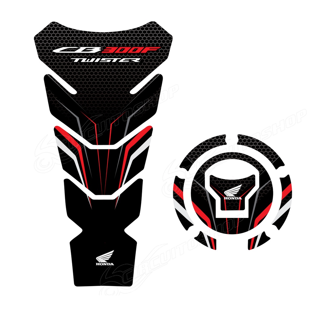 Adesivo Protetor Tanque Bocal M03 Moto Cb300 Cb 300f Twister Shopee