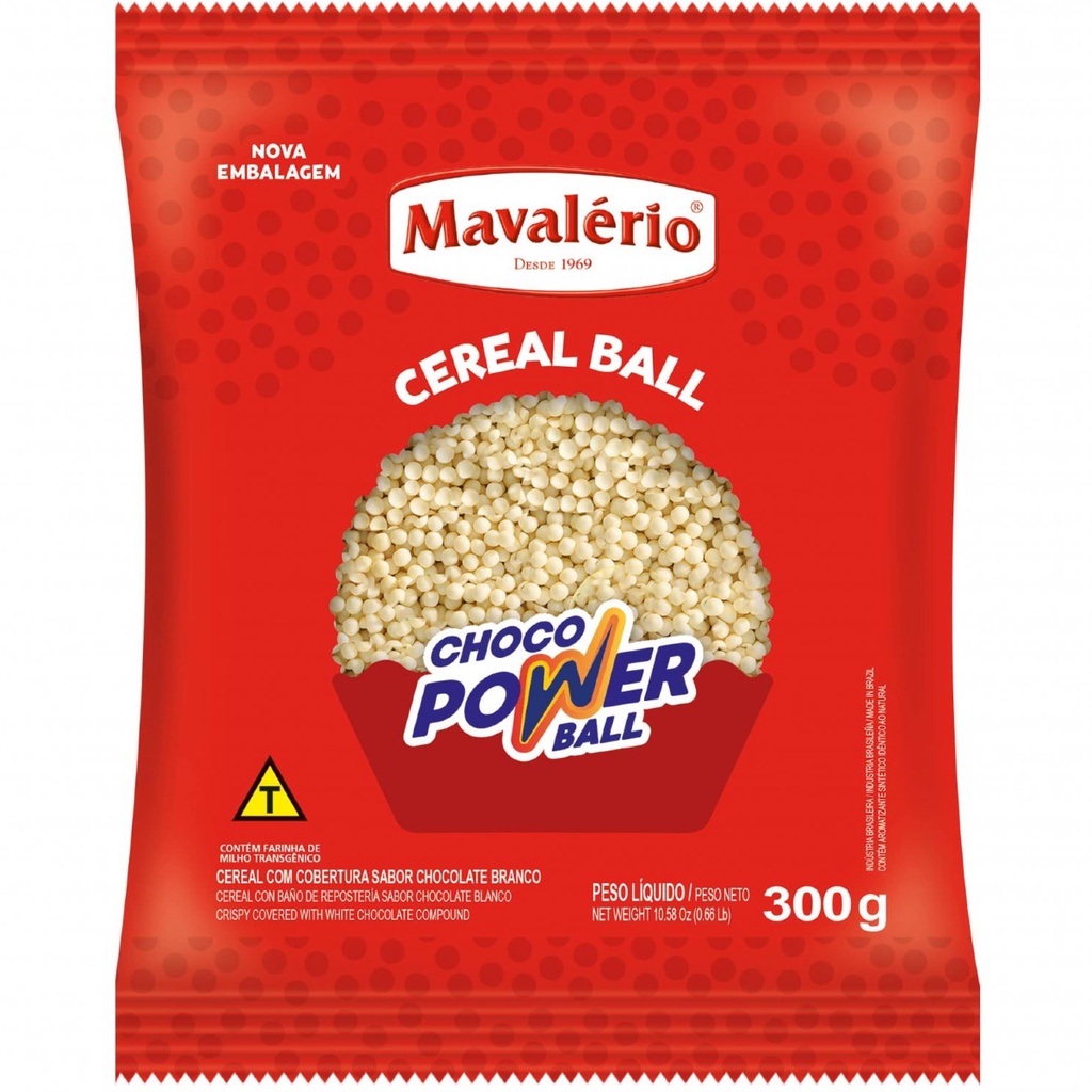 Choco Power Ball - Branco 300g | Shopee Brasil