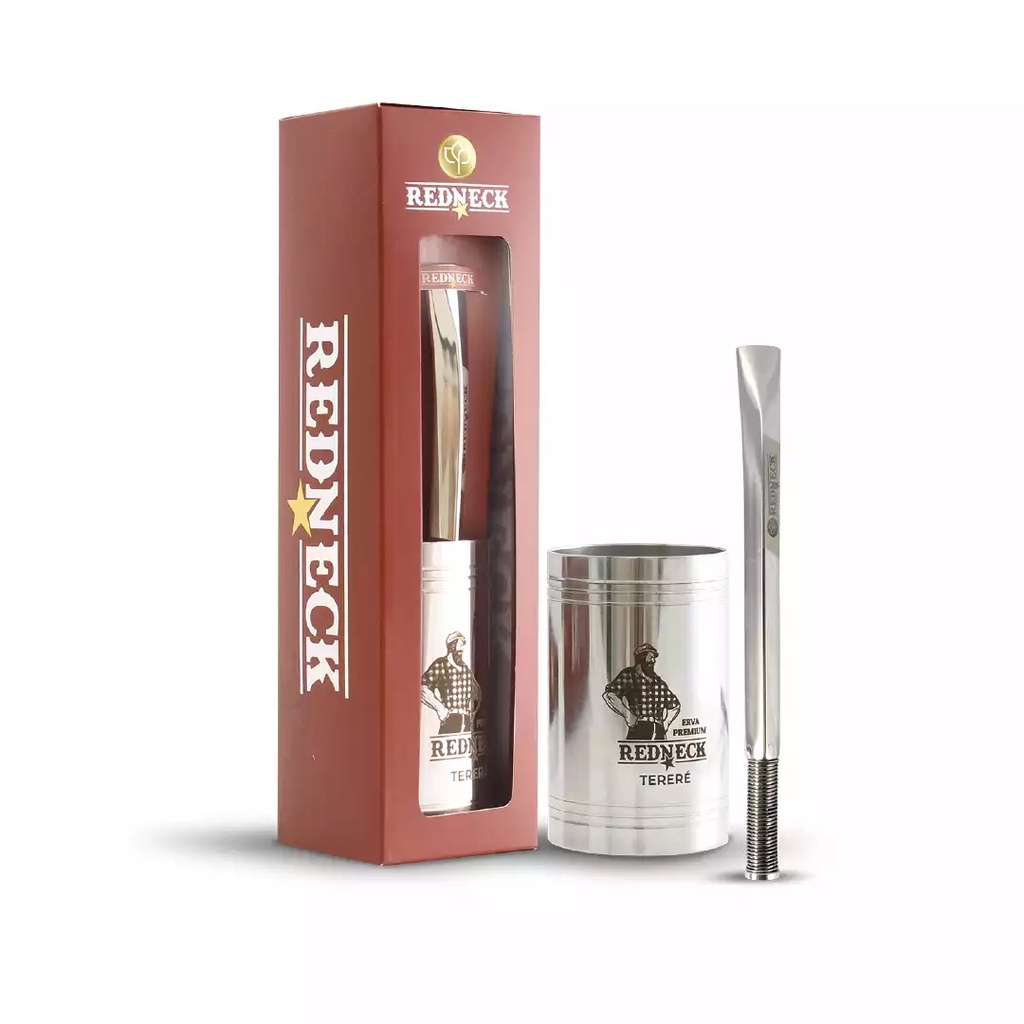 Kit Redneck Premium Inox redondo | Shopee Brasil