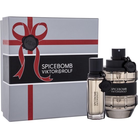 Kit Viktor and Rolf Spicebomb Eau de Toilette Gift Set 90ml | Shopee Brasil