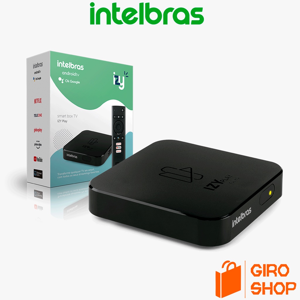 SMART BOX TV INTELBRAS IZY PLAY ANDROID QUAD-CORE FULL HD USB BLUETOOTH ...