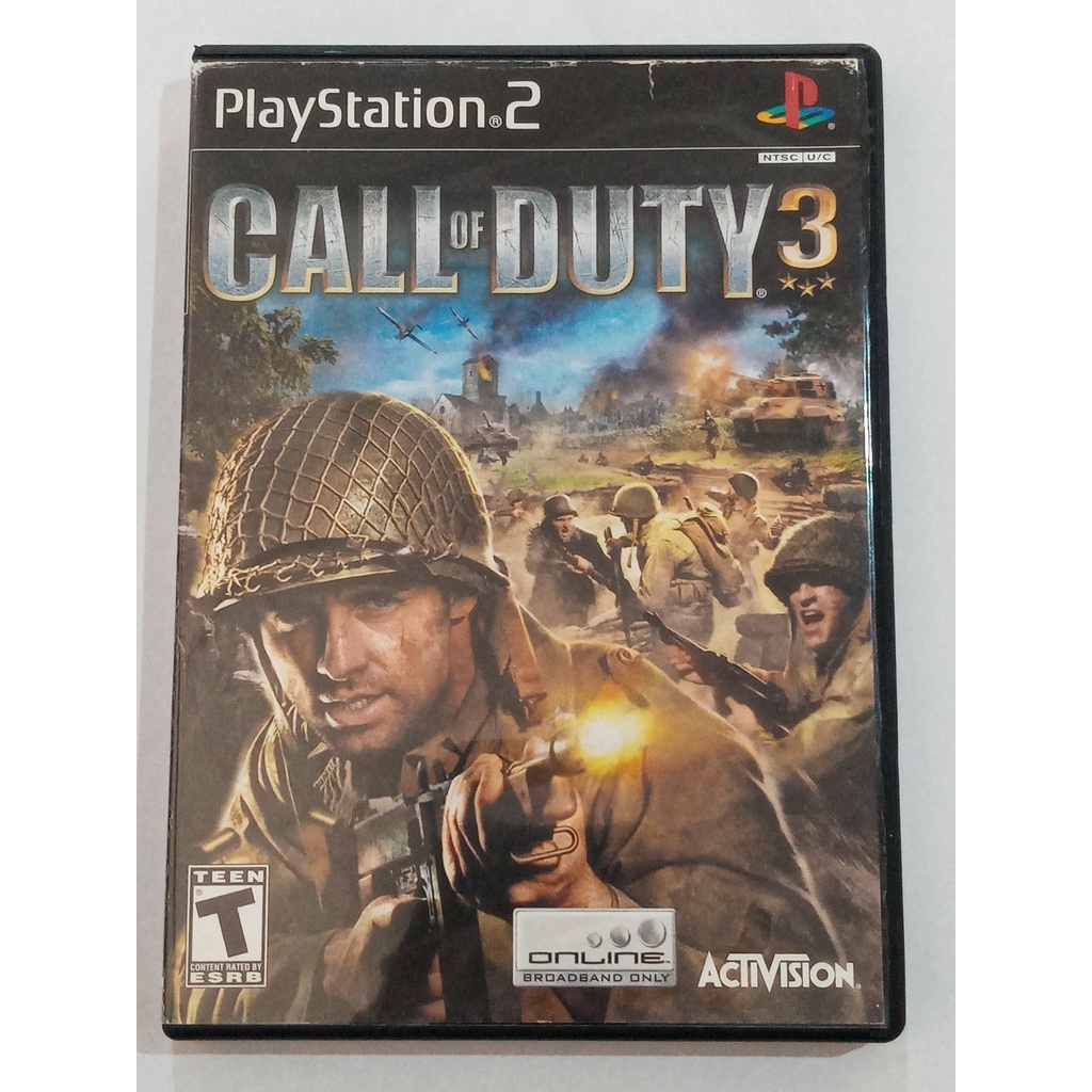 Call of Duty 3 p/ Playstation 2 PS2 Original | Shopee Brasil