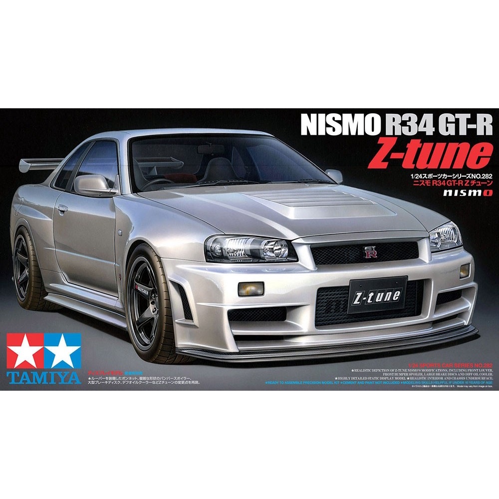 Nissan Skyline Nismo Gt-r R34 1/24 Tamiya Kit Plastimodelismo | Shopee ...