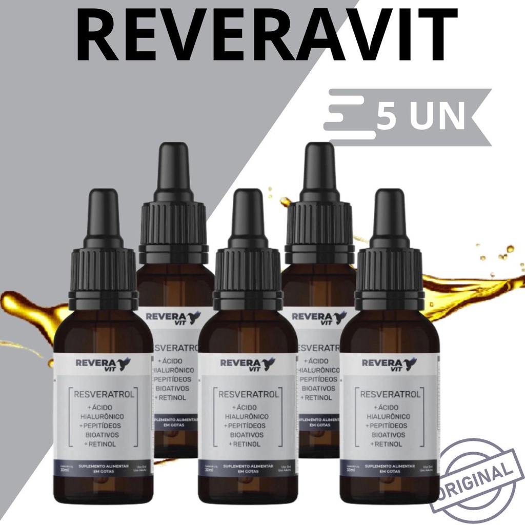 5 Reveravit Original | Shopee Brasil