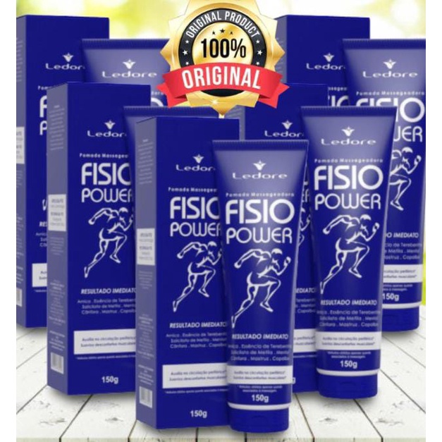 Pomada Fisio Power Ledore 150g kit 5 unidades - Bio Instinto | Shopee ...