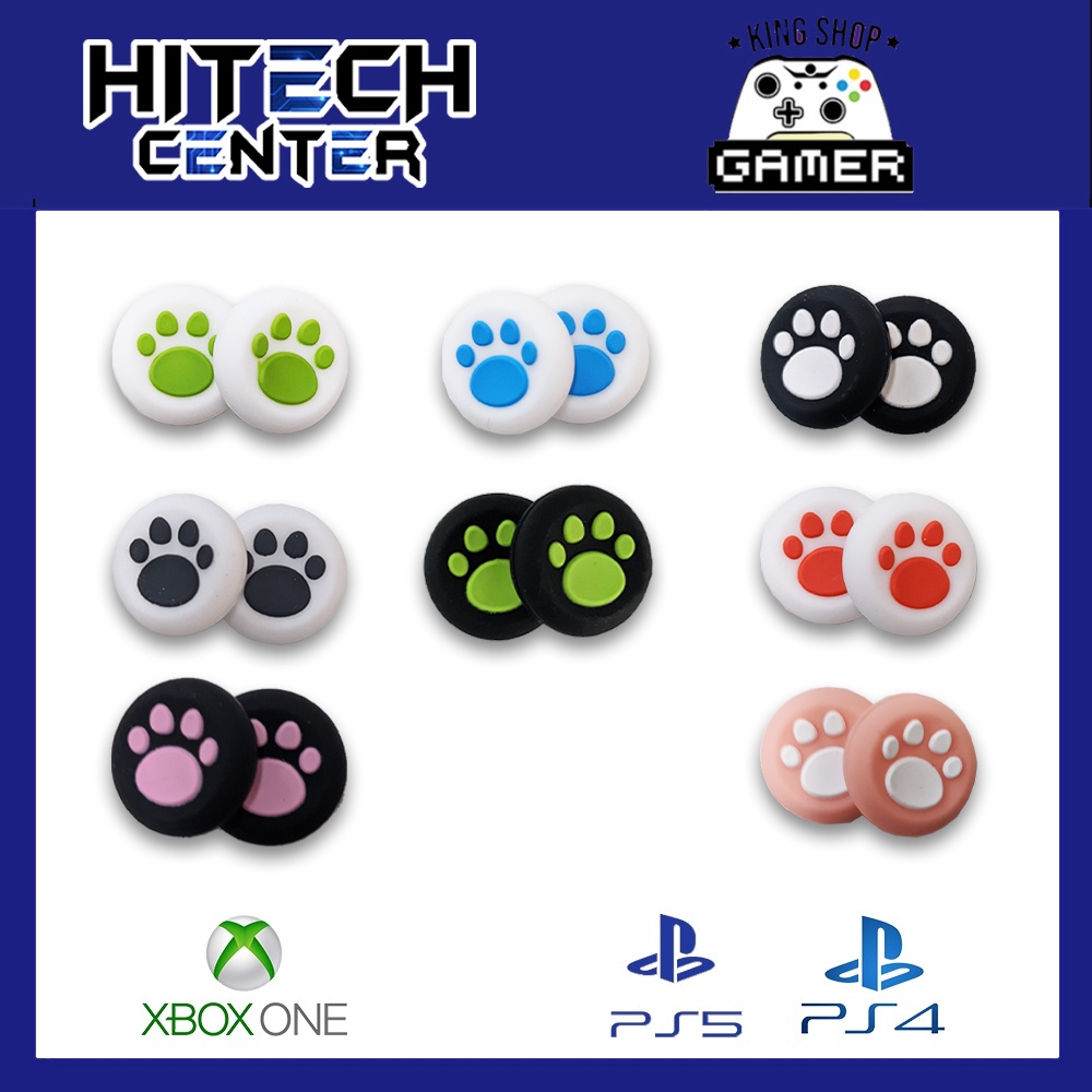 Par de Grip Pata de Cachorro para controle Ps3,Ps4, Ps5, Xbox One, Xbox ...