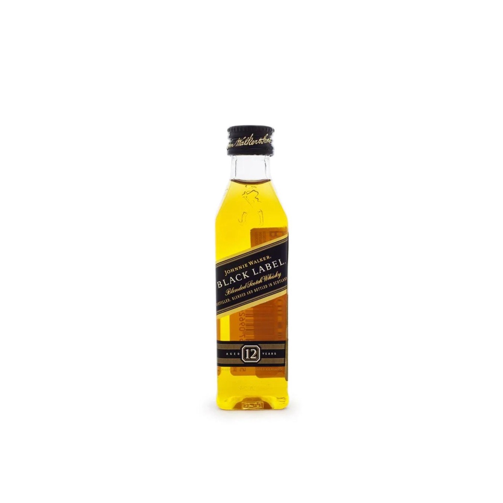 Mini Whisky Johnnie Walker Black Label 50ml | Shopee Brasil