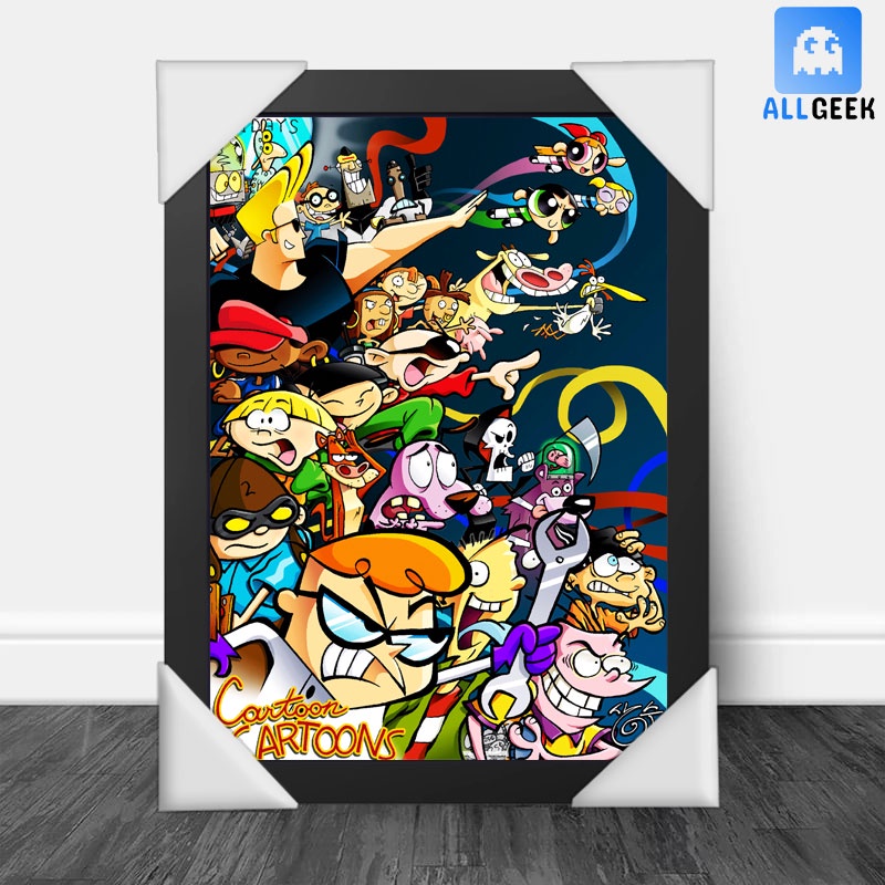 Quadro Decorativo Cartoon Network Looney Tunes Desenhos | Shopee Brasil