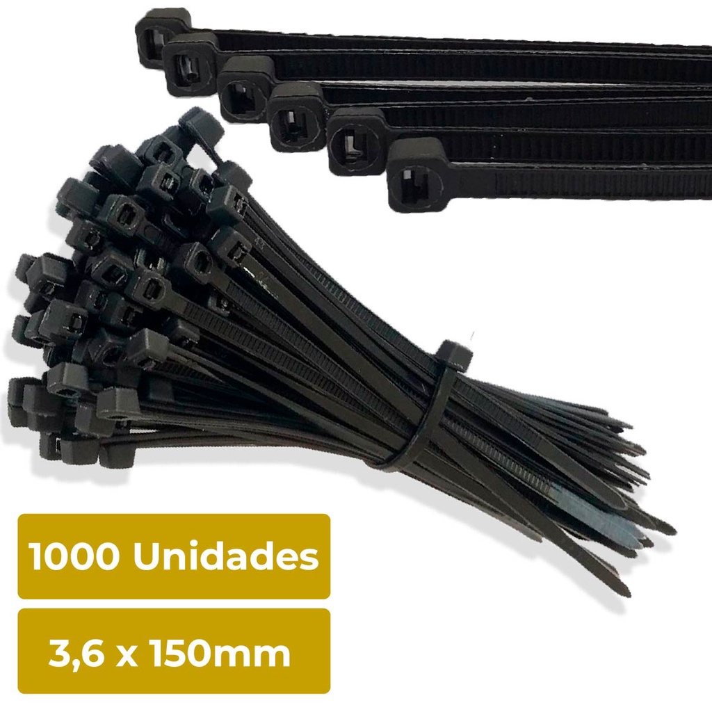 Enforca Gato Abraçadeira De Nylon 1000 Unidades Braçadeira Fita ...