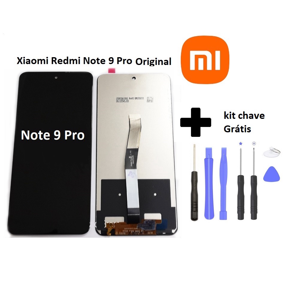 Tela Display Xiaomi Redmi Note 9 Pro 9s ORIGINAL | Shopee Brasil