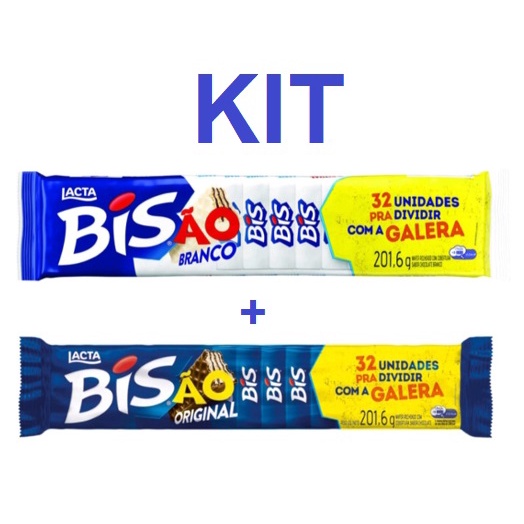 Chocolate Bis - Kit Bisão com 64 unidades total | Shopee Brasil