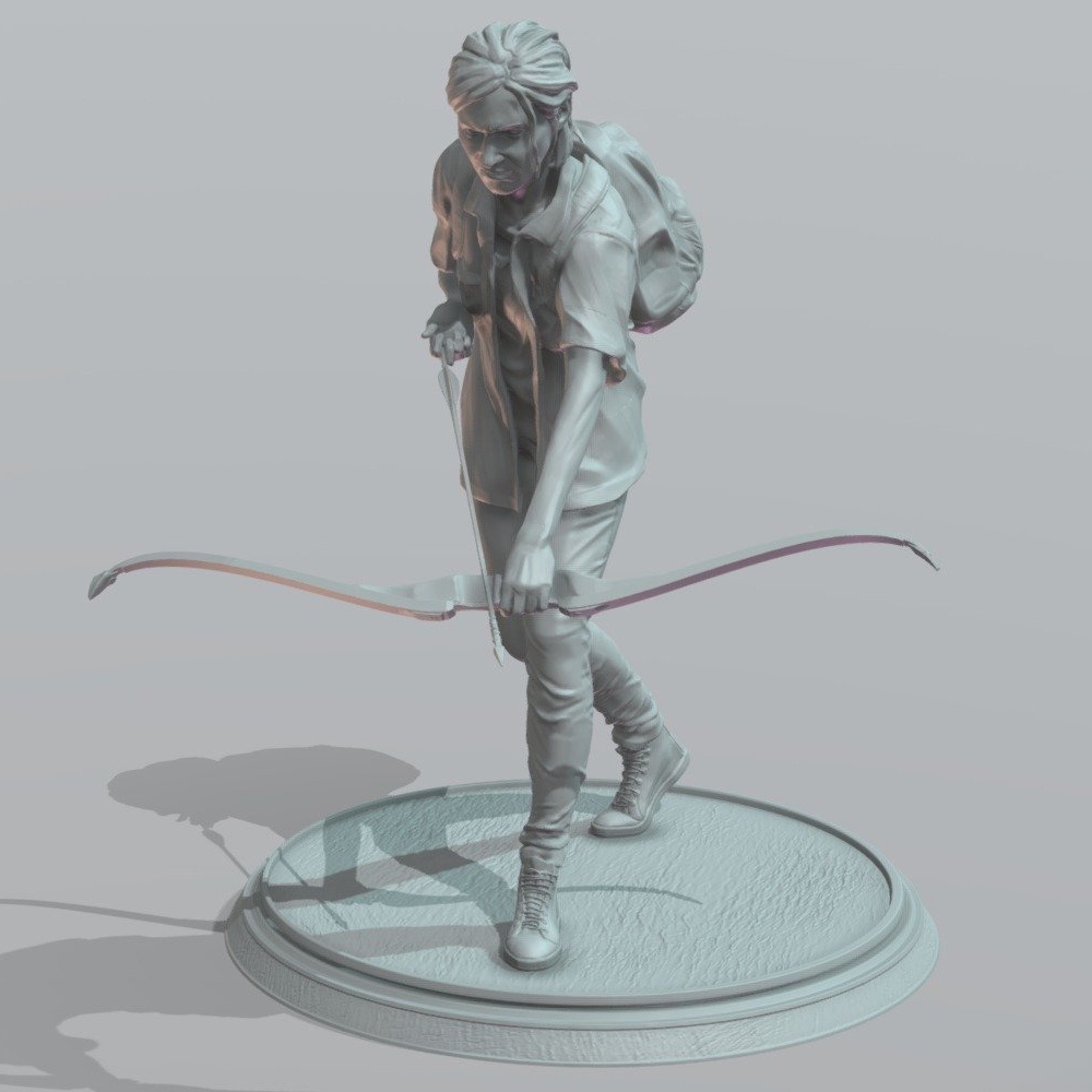 Arquivo em STL Action Figure Ellie Com Arco e Fecha The Last of Us | Shopee Brasil